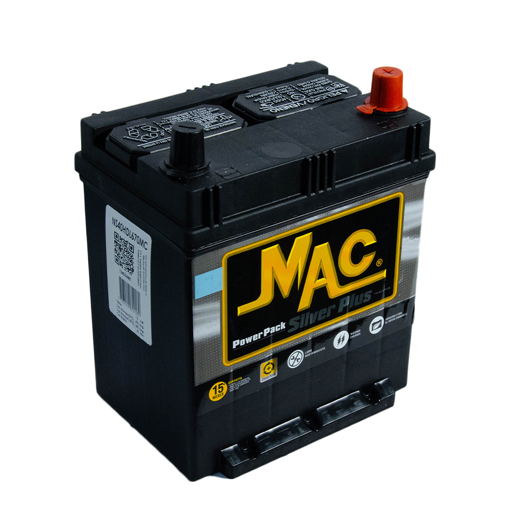 Batería Mac Silver plus 950 / Caja 48 / Polaridad Derecha Precio y Características